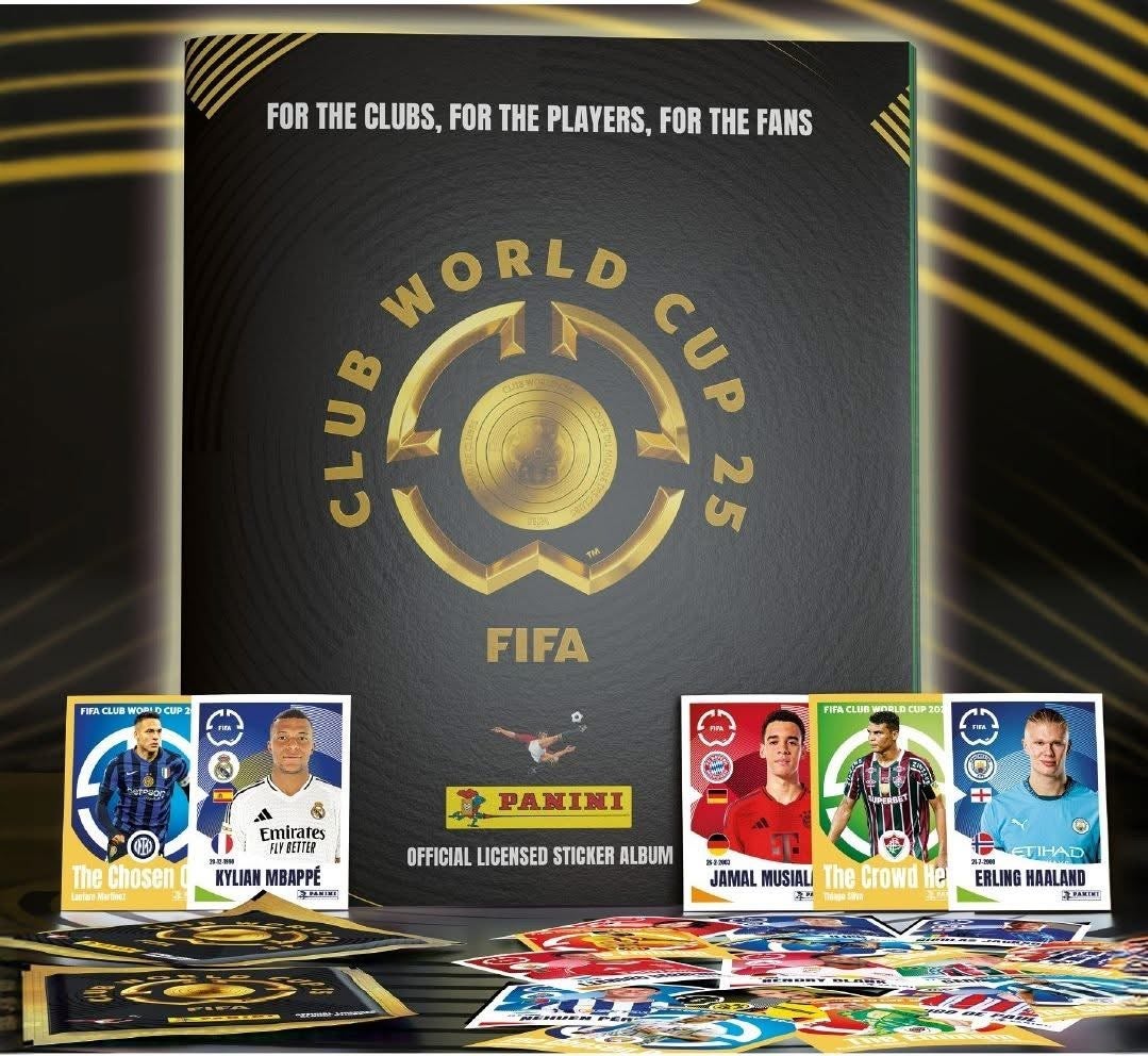 2025 Panini FIFA Club World Cup Sticker Album | Kraken Collectibles