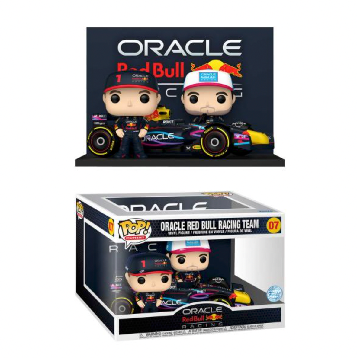 Funko Pop! Formula 1: Moment Red Bull Team (Max/Sergio) | Kraken ...