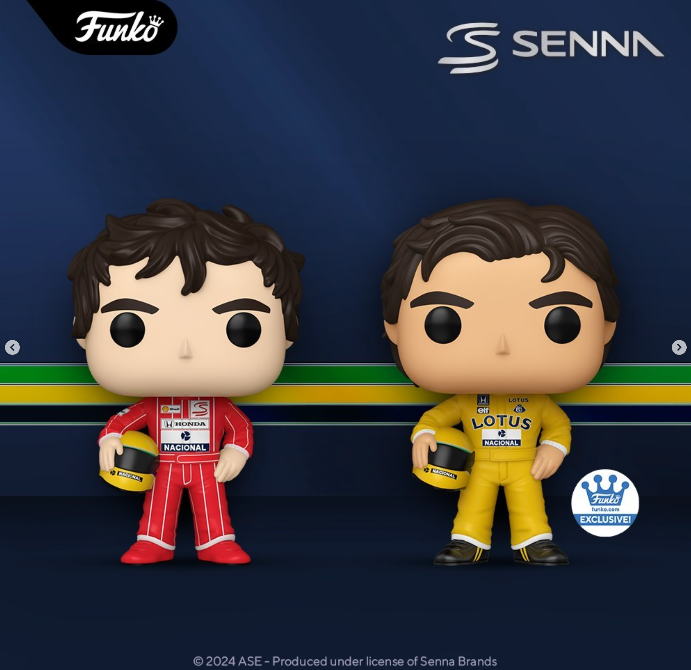 Funko Pop! Formula 1: Ayrton Senna [PRE-ORDER] | Kraken Collectibles