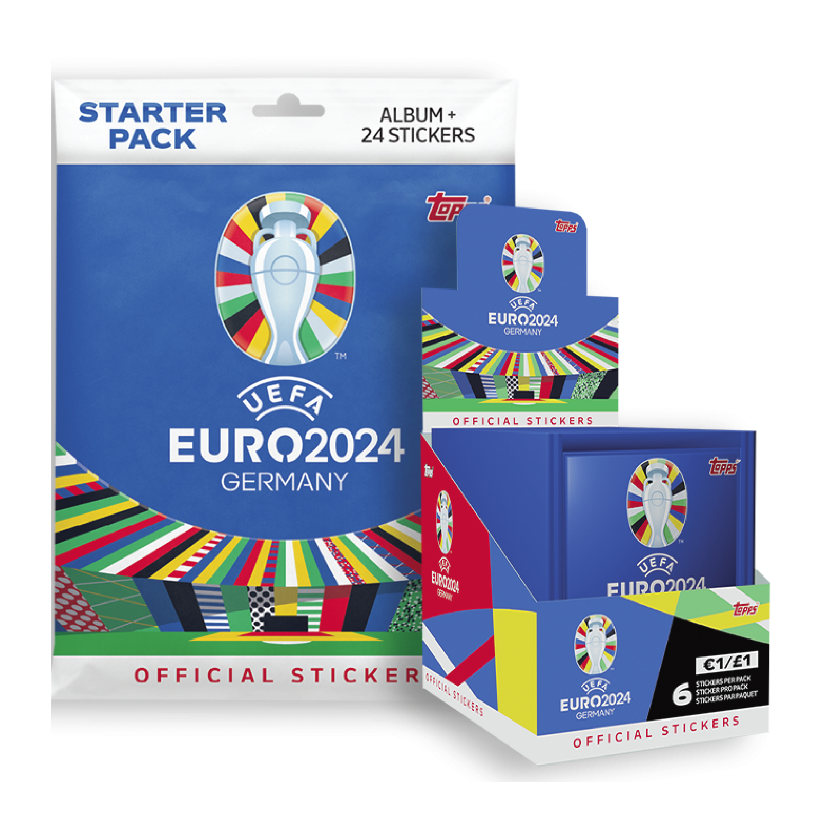 2024 Topps UEFA EuroCup Sticker Album Collection | Kraken Collectibles