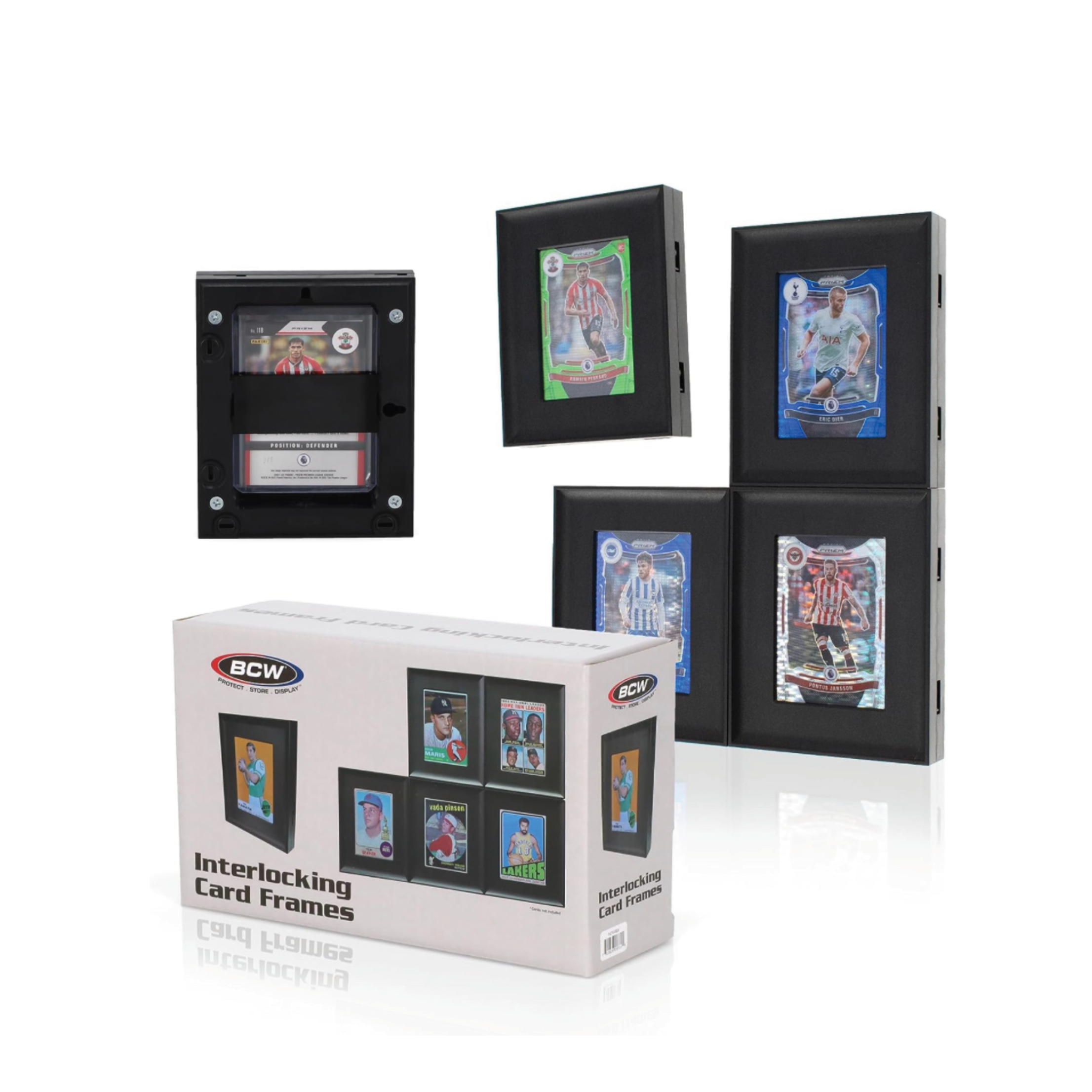 BCW Interlocking Card Frames - Pack of 6 | Kraken Collectibles